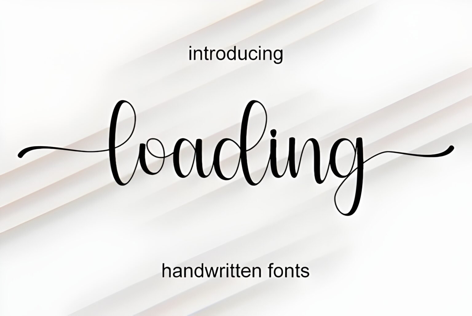 Loading Font - Download for Free