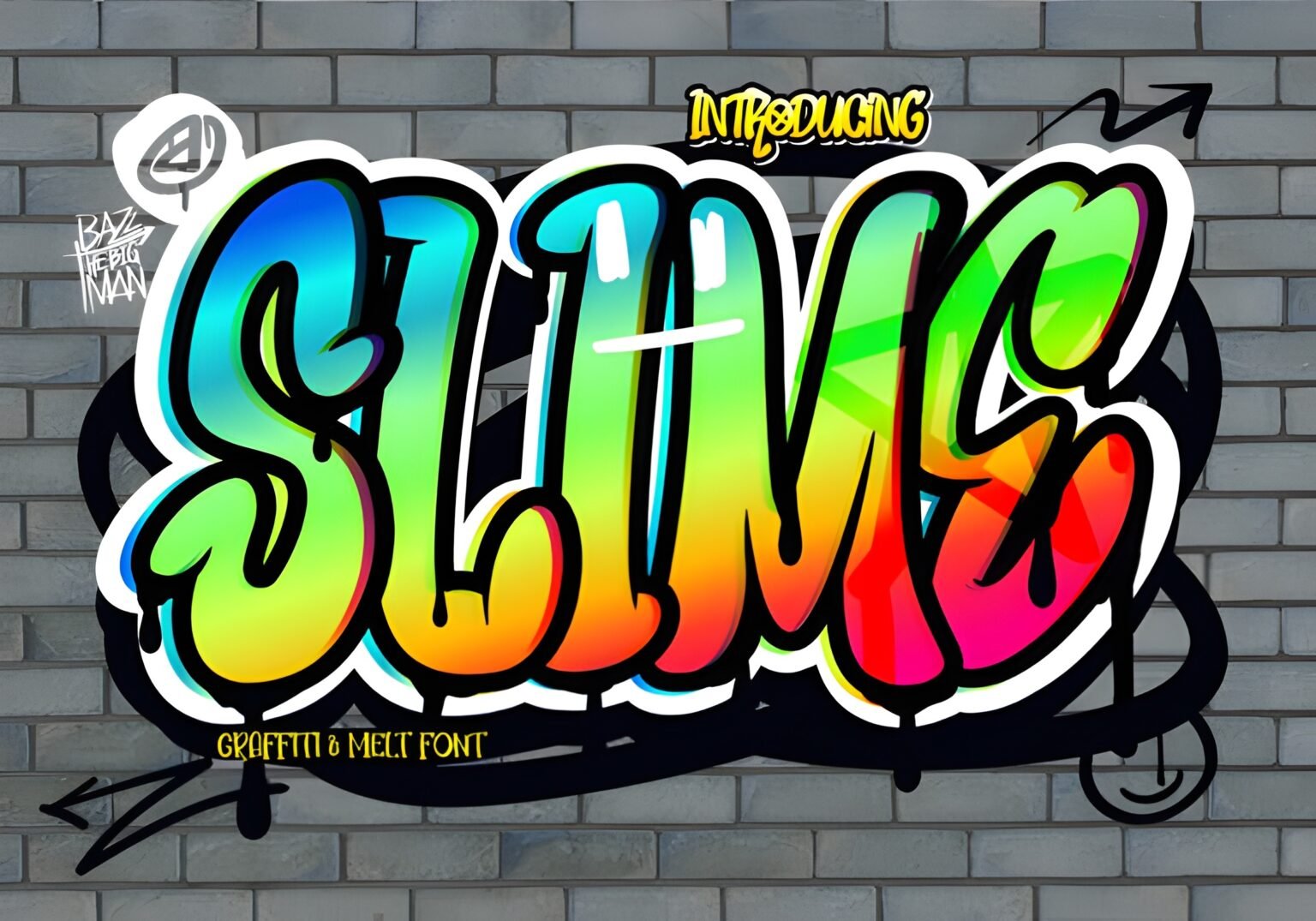 Slime Font - Download for Free