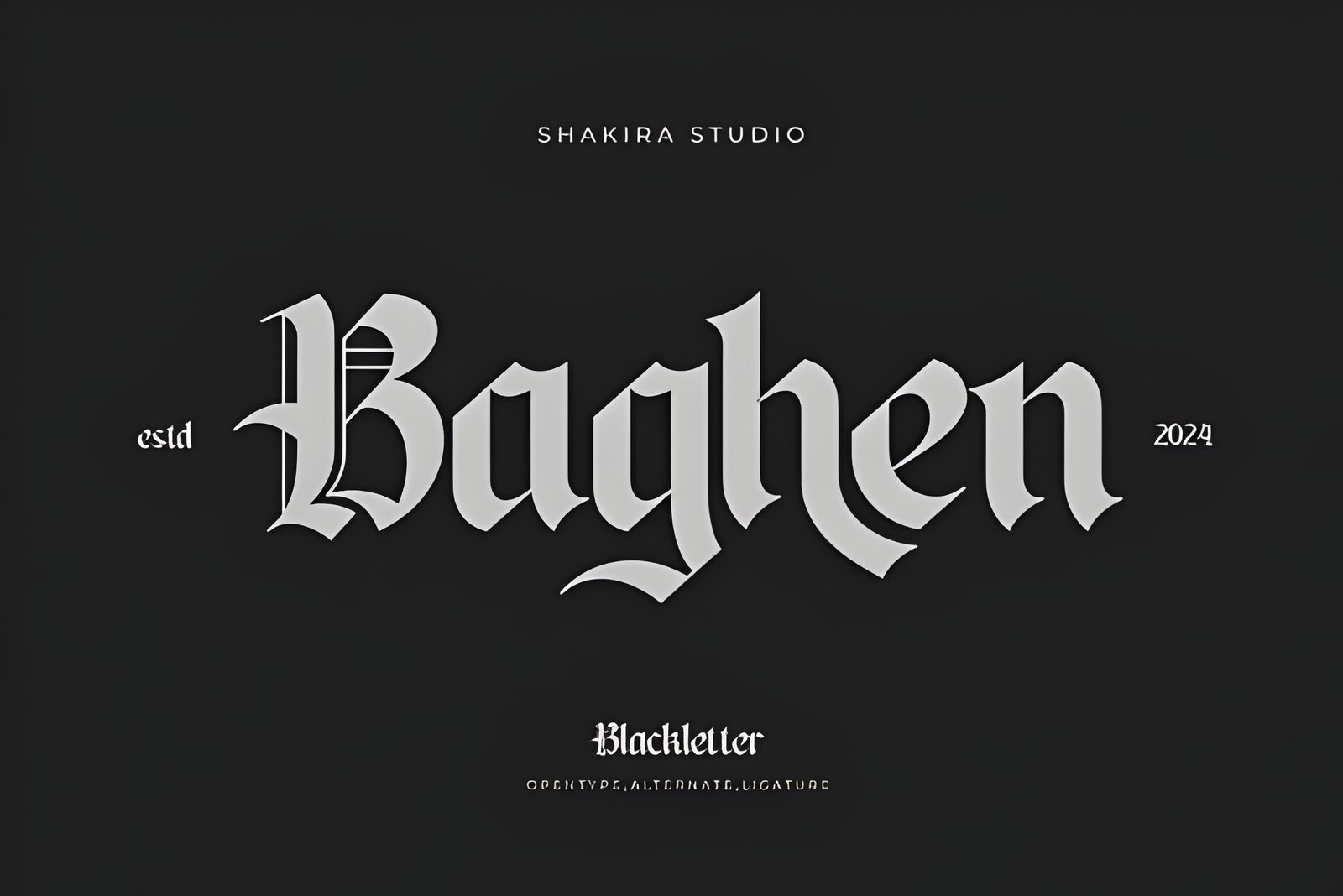 Baghen Font - Download for Free