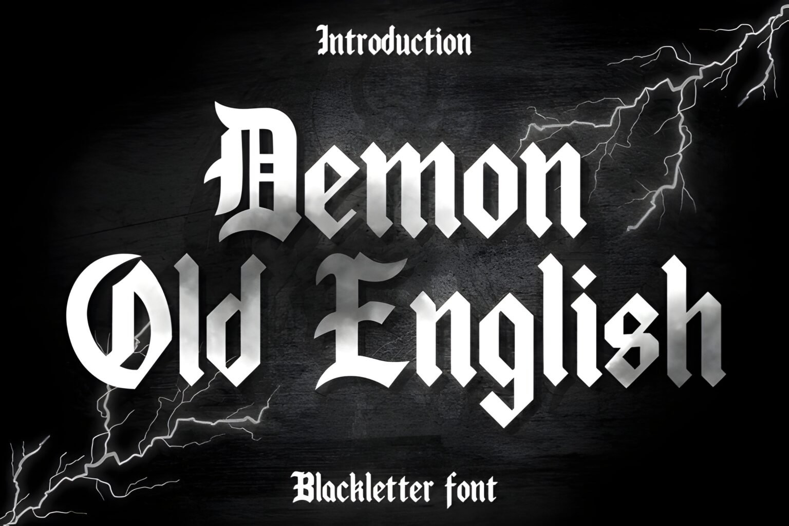 Demon Old English Font - Download for Free