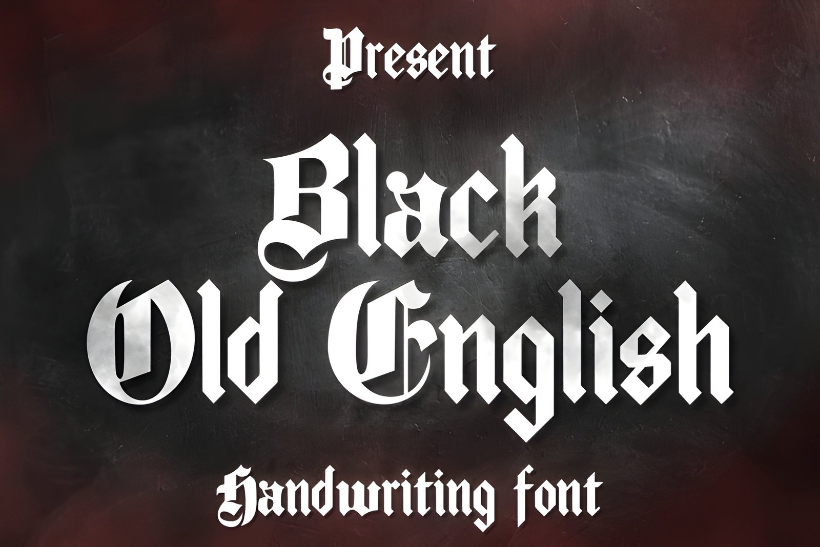 Black Old English Font - Download for Free