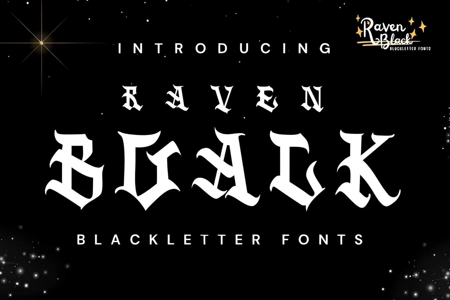Raven Black Font - Download for Free