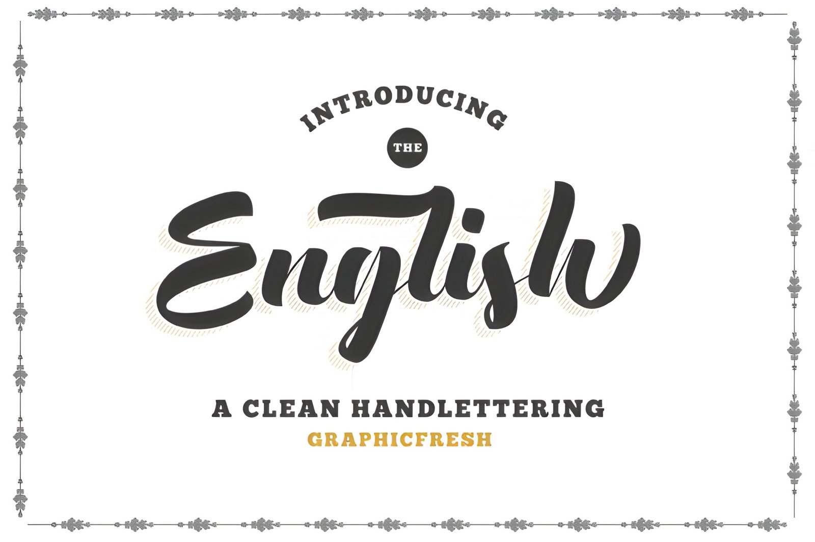 English Font - Download for Free