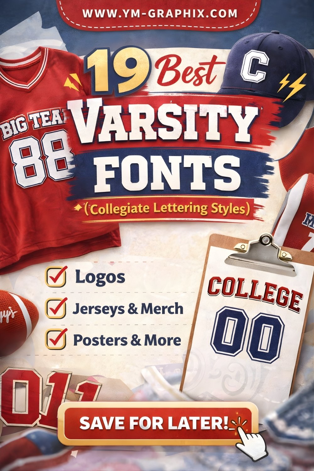 Varsity Fonts: 19 Best Collegiate Styles to Download