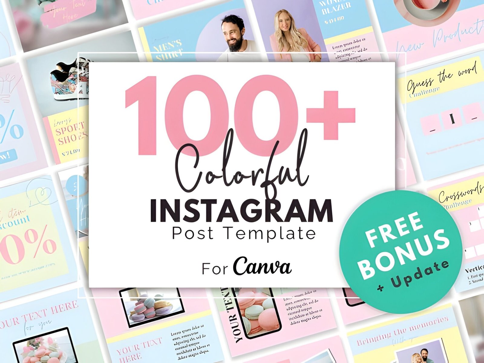 Blank Instagram Template: 21 Best Instagram Post Templates for Stunning ...
